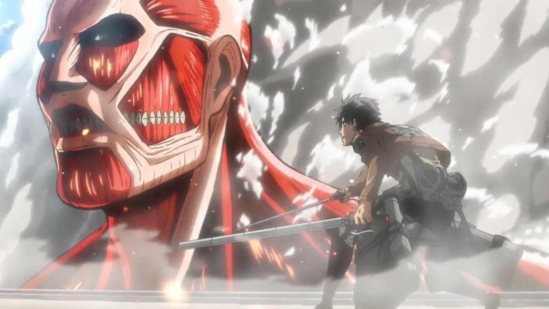 Attack on Titan - Season 1 Episode 5: First Battle: The Struggle for ...