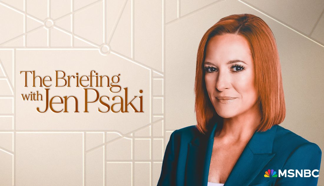 The Briefing with Jen Psaki - Season 3 Episode 1: Episode 1
