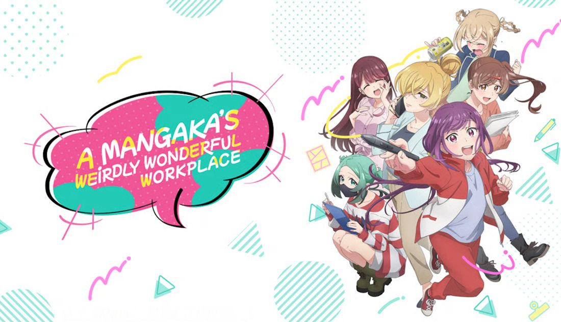 A Mangaka's Weirdly Wonderful Workplace - Season 1 Episode 2: She's a ...